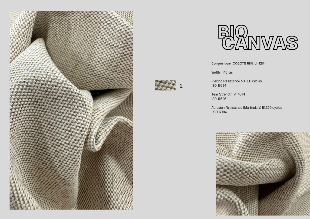 BIO CANVAS - Morelli Tessuti - Creazioni Tessili