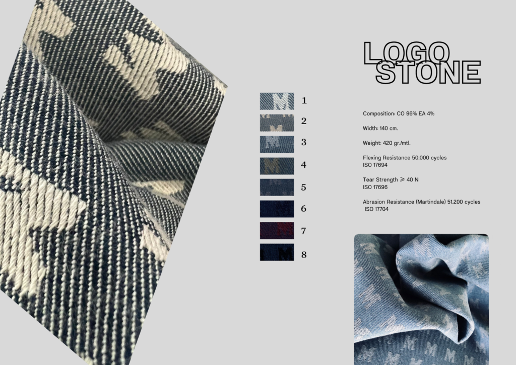 LOGO STONE - Morelli Tessuti - Creazioni Tessili