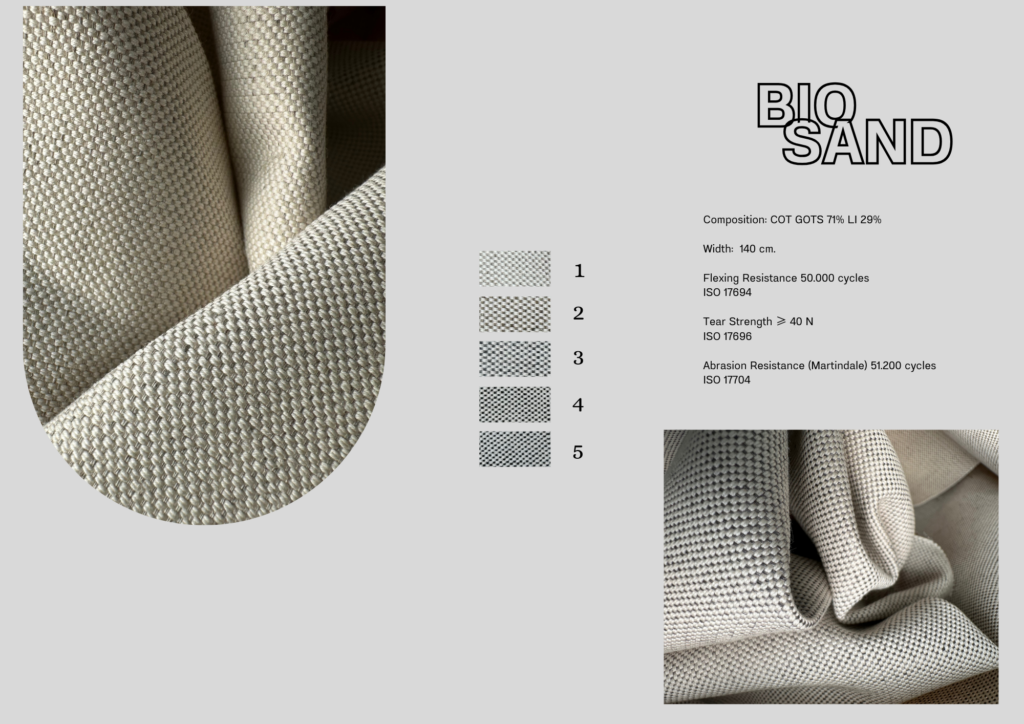 BIO SAND - Morelli Tessuti - Creazioni Tessili