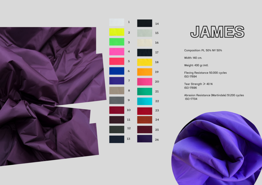 JAMES - Morelli Tessuti - Creazioni Tessili